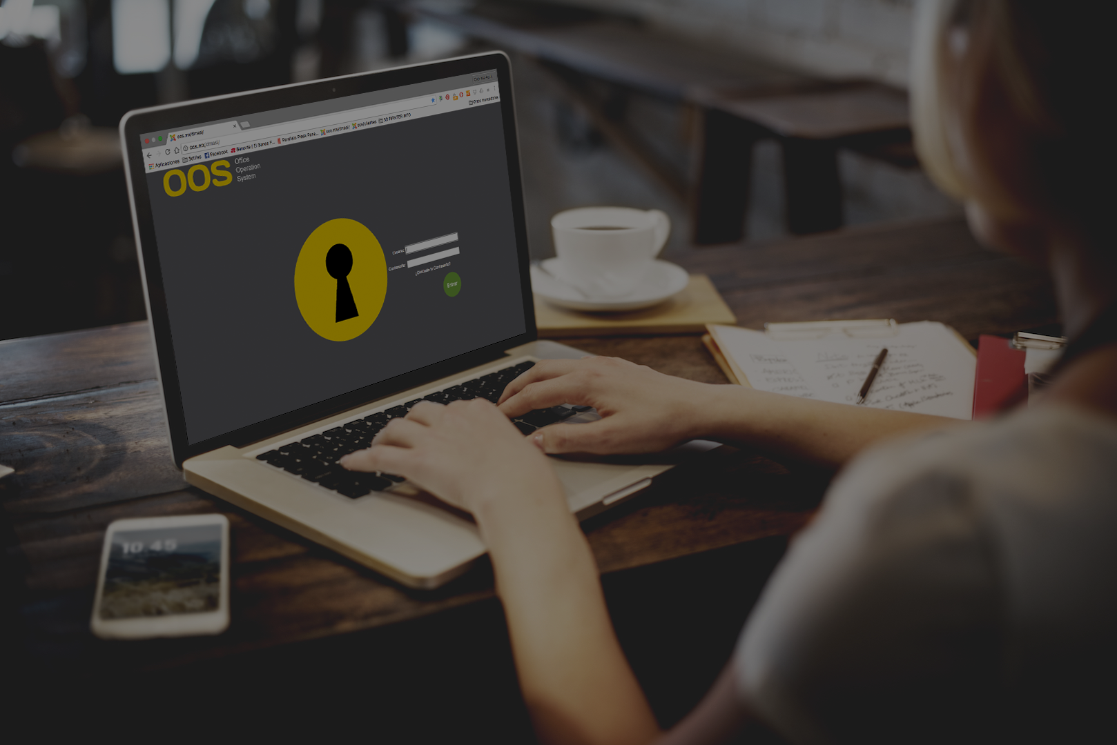 oos_erp_laptop_dark - Office Operation System